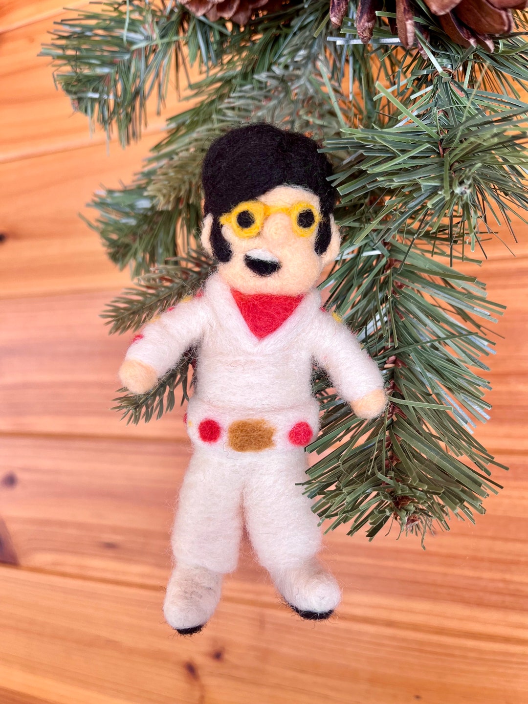 Needle Felted Iconic Elvis - Etsy