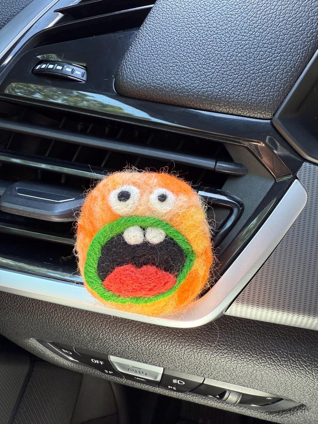 Vehicle Aroma Diffuser - Adorable Needle Felted Monster Vent Clip! the ...