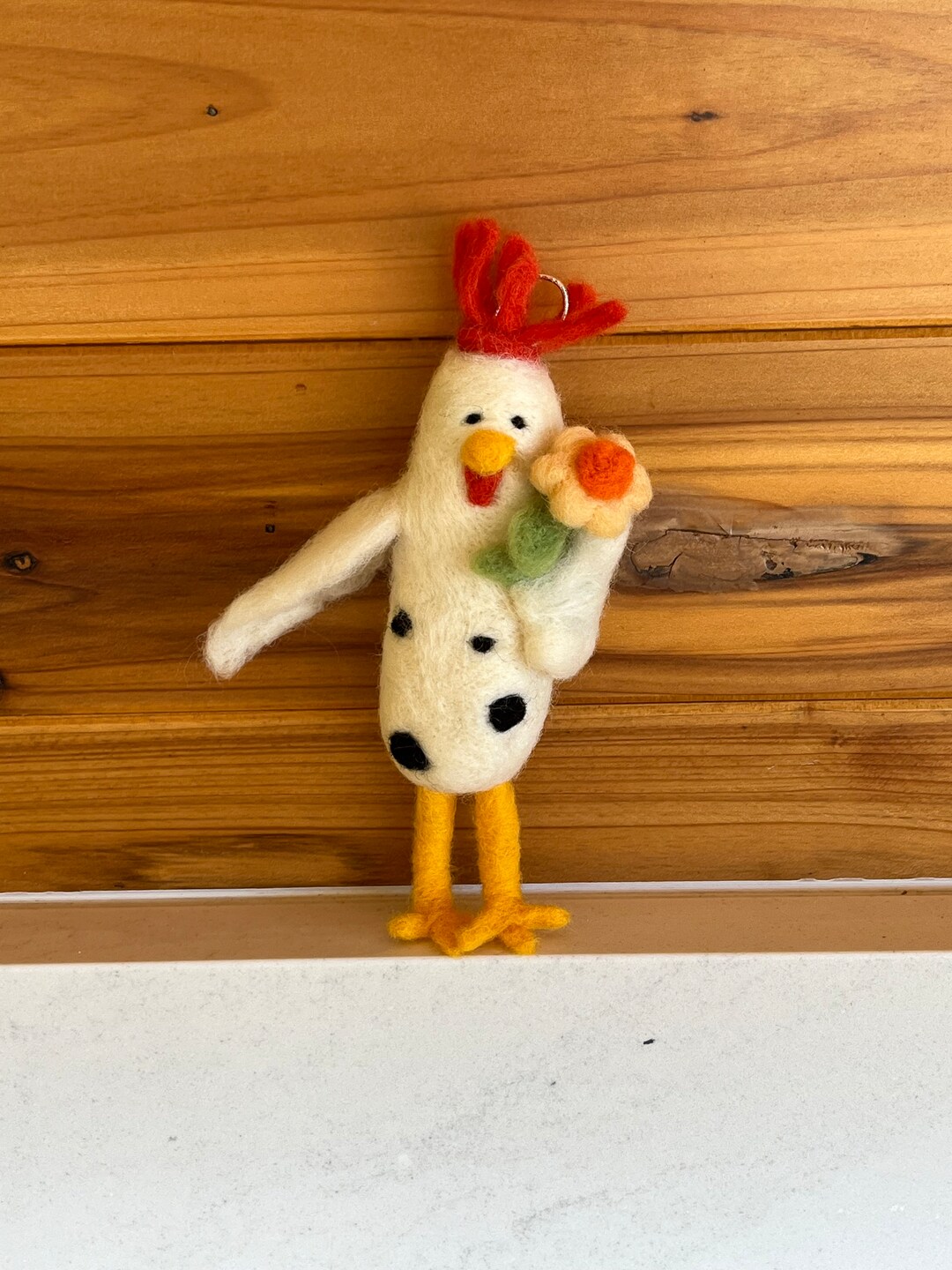 Whimsical Key West Chicken Ornament - Etsy