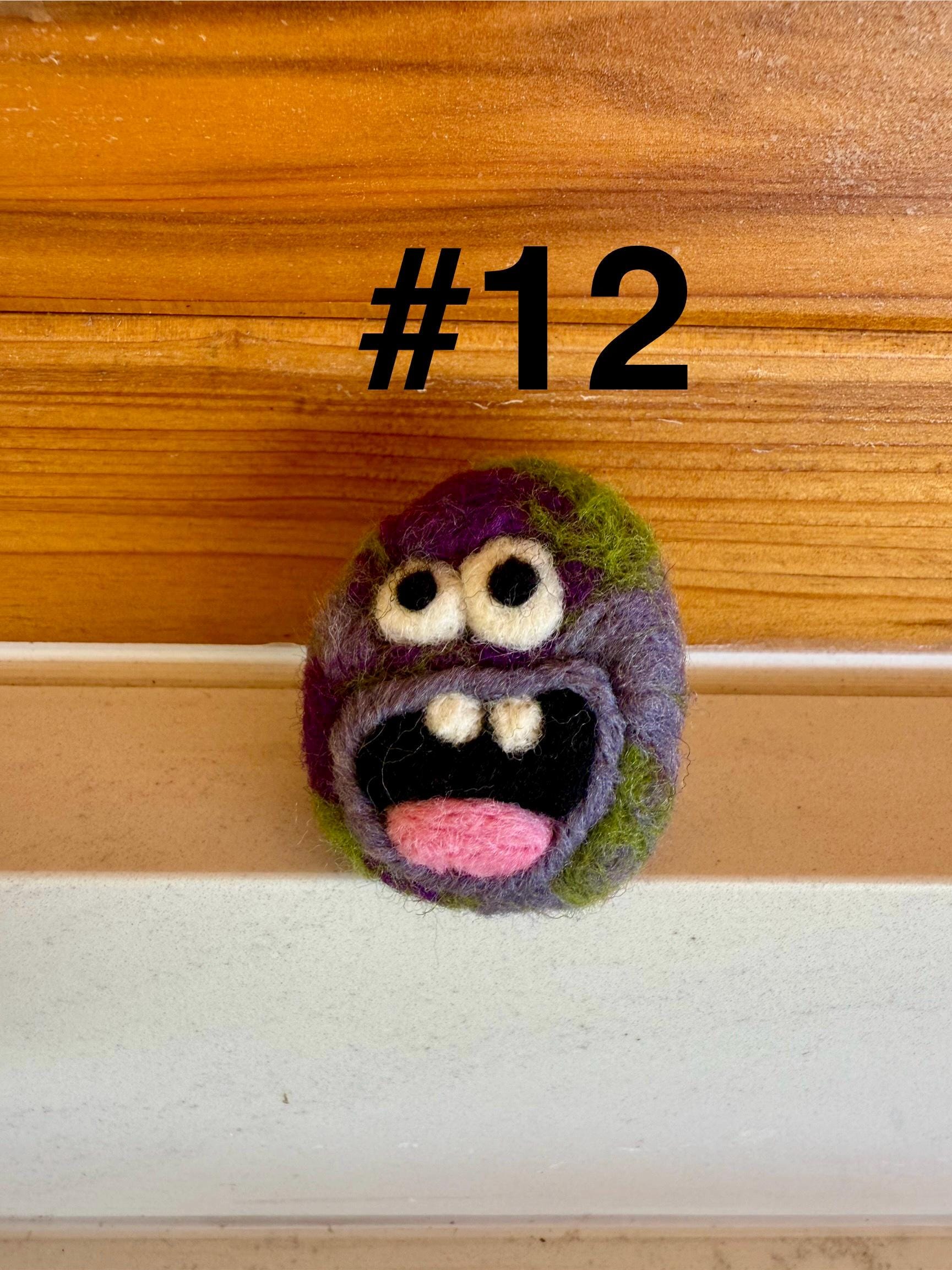 Needle Felted Monster Car Vent Clip – Scent Diffuser - Etsy