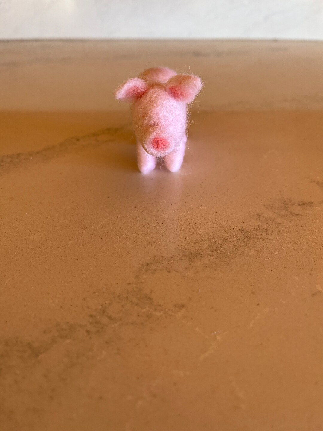 Adorable, Needle Felted Pig - Etsy