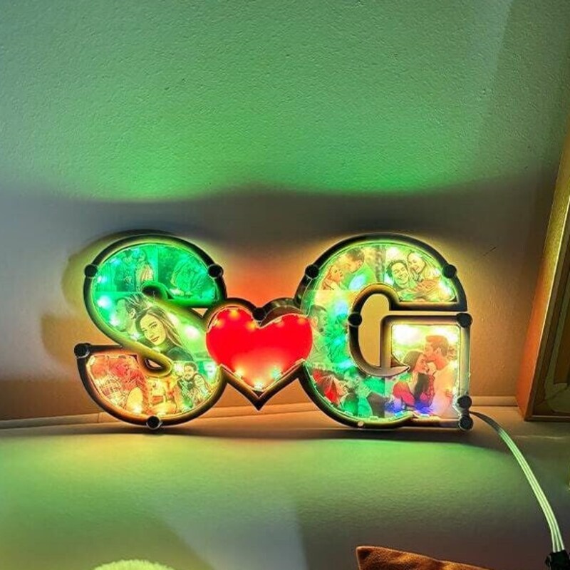 Initial Lights - Etsy UK