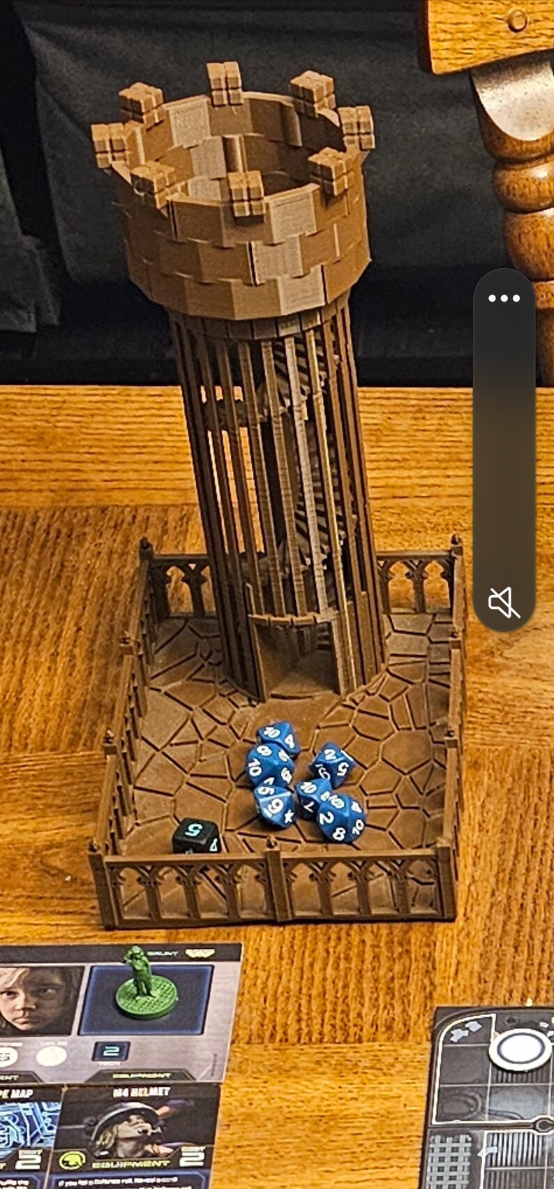 Large 3d Dice Tower - Etsy
