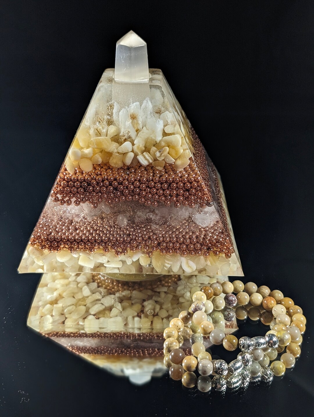 Orgone Generator With 2 Matching Bracelets - Etsy