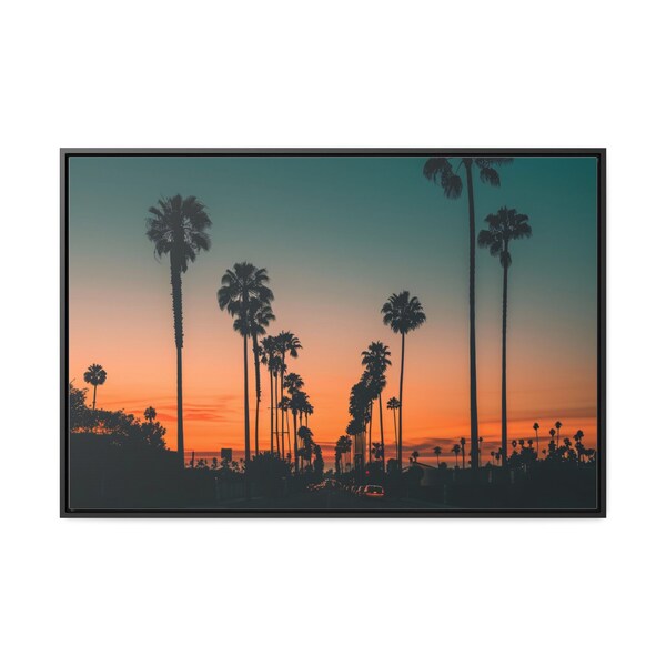 Coastal Serenity Sunset Poster, Museum-grade Fine Art Paper, Archival ...