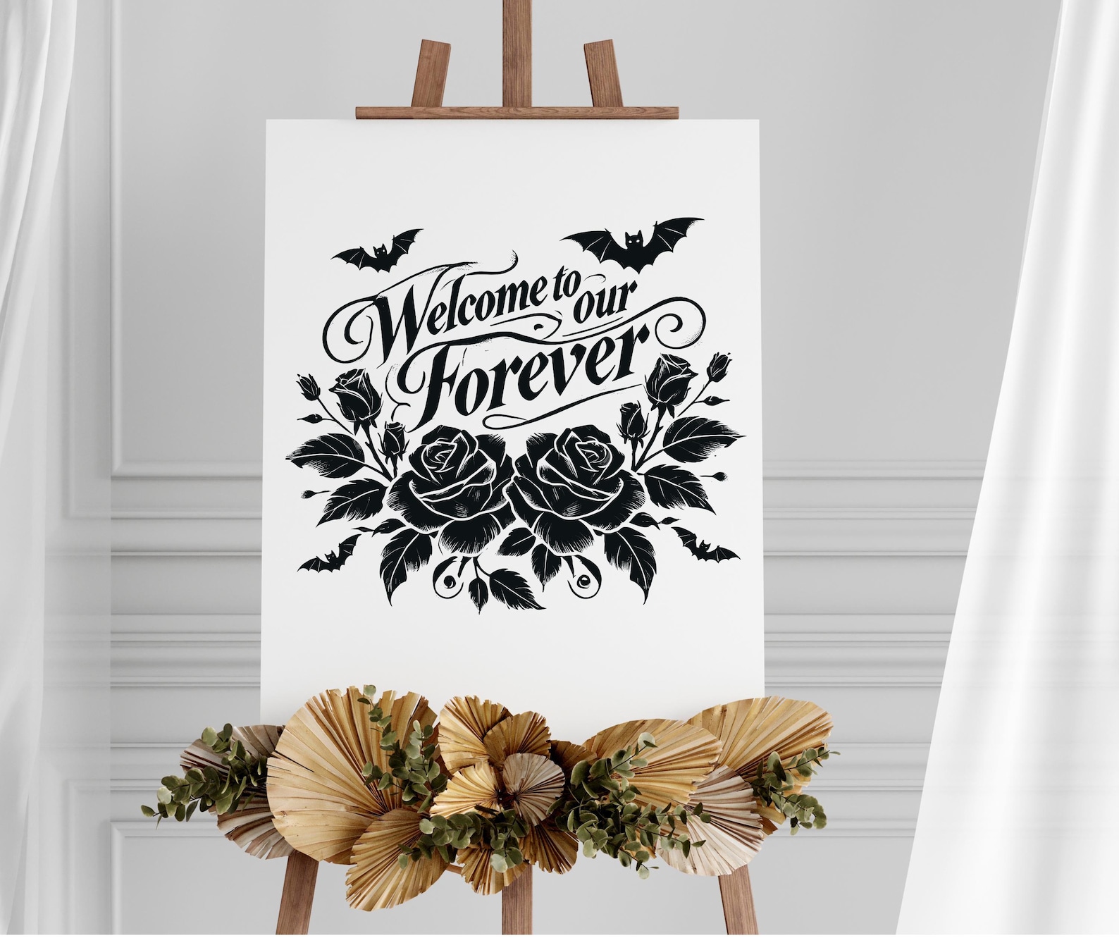 Goth Welcome to Our Forever Svg, Goth Wedding Svg, Dxf, Png, Instant ...