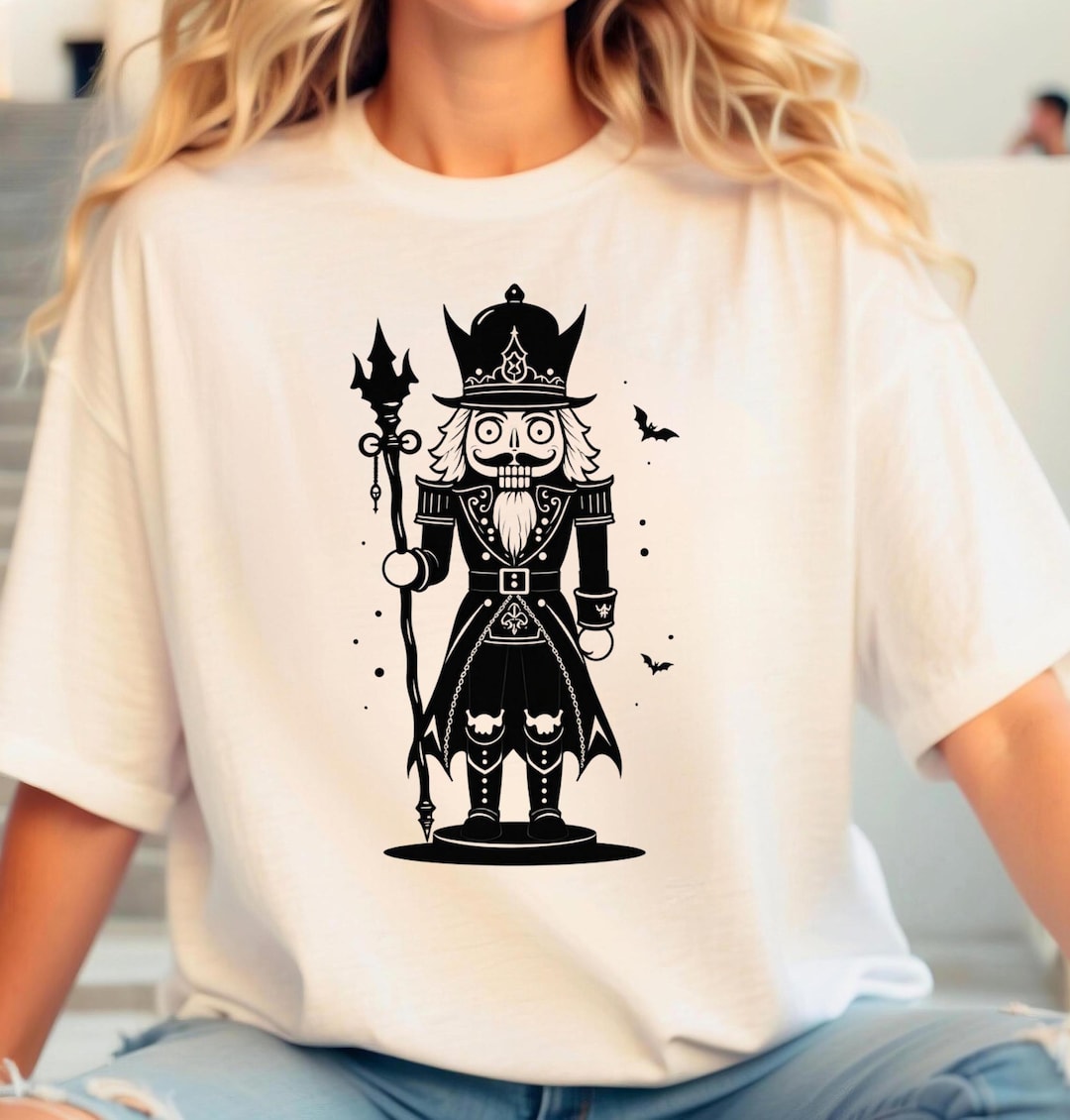 Goth Nutcracker Svg, Toy Soldier Svg Christmas Svg File for Cricut ...