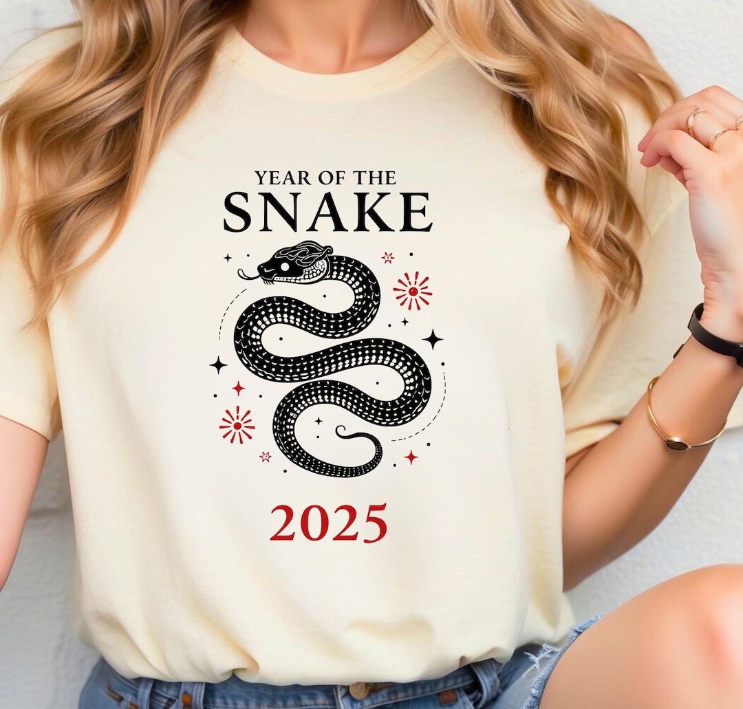 Year of the Snake 2025 SVG, Chinese New Year Snake Design, Lunar New ...