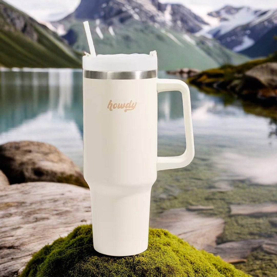 Howdy Western Quencher 40oz, Stanley Like Mug, Engraved Tumbler ...