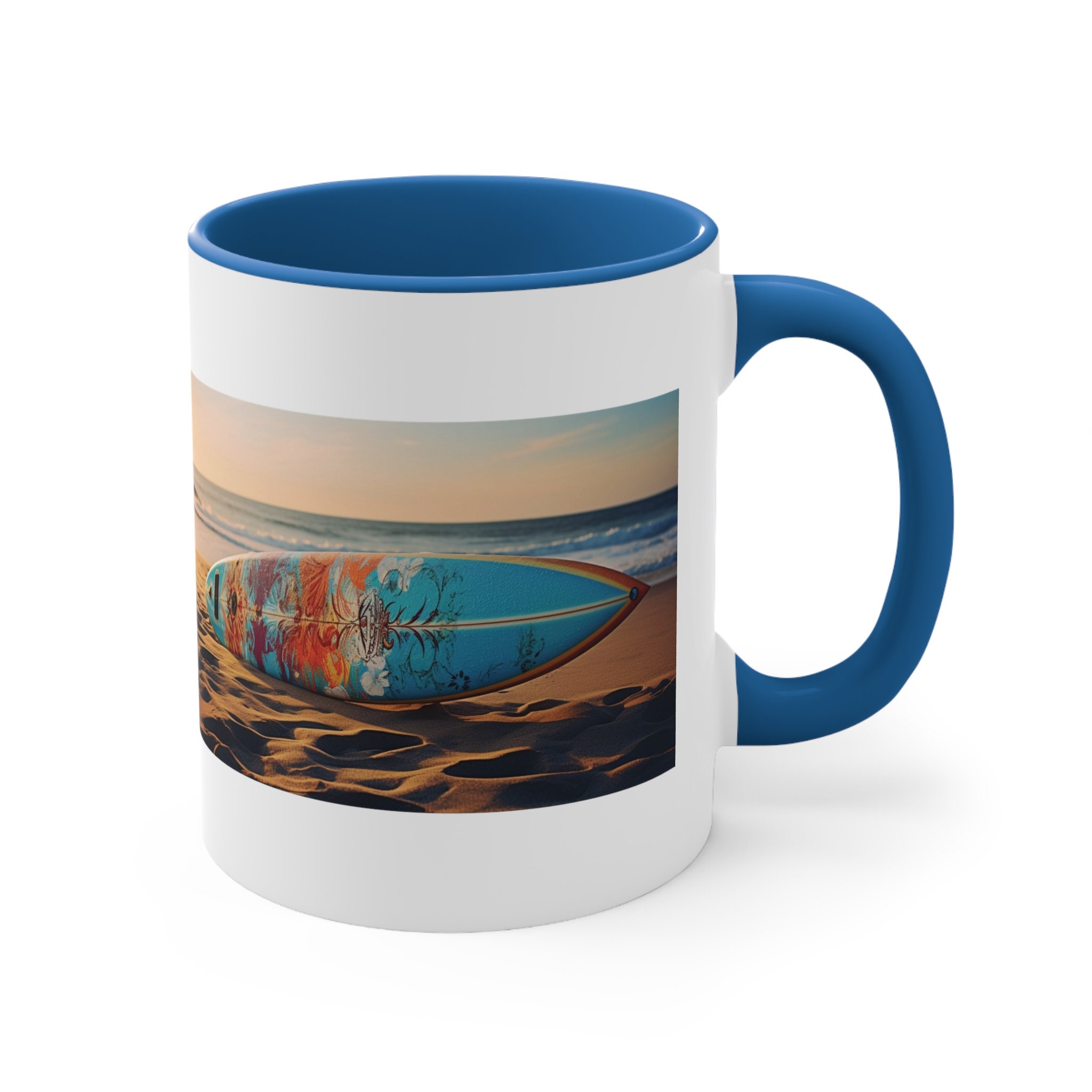 Surf and Sand Mug Surf Shop Surf Mug Surfboard Mug Gift for Him Beach ...