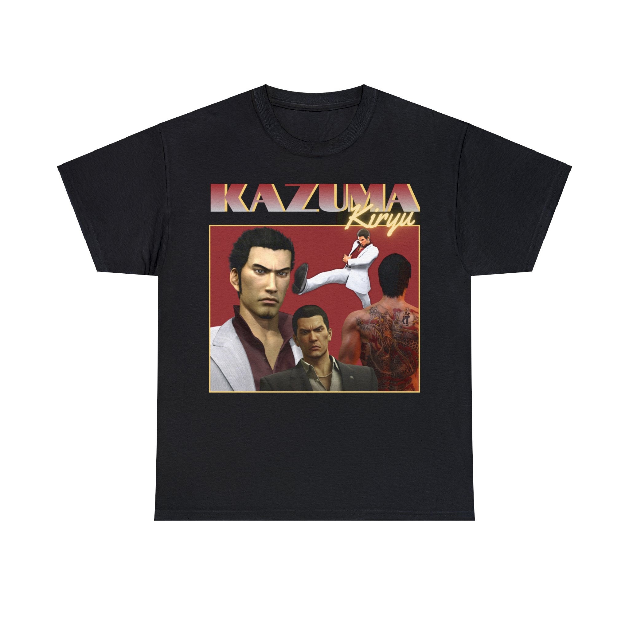 Kazuma Kiryu Retro T-shirt - Etsy