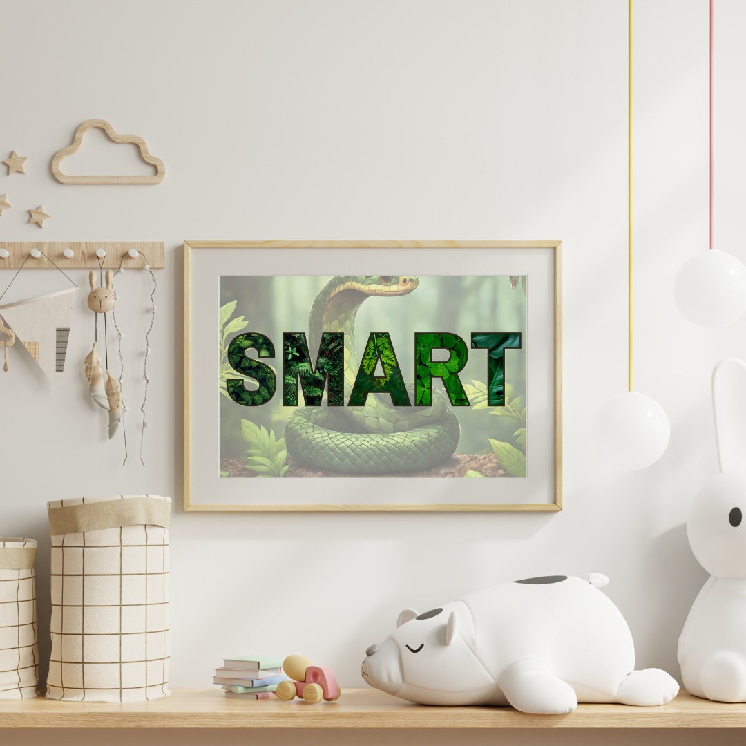Smart Poster Snake - Etsy