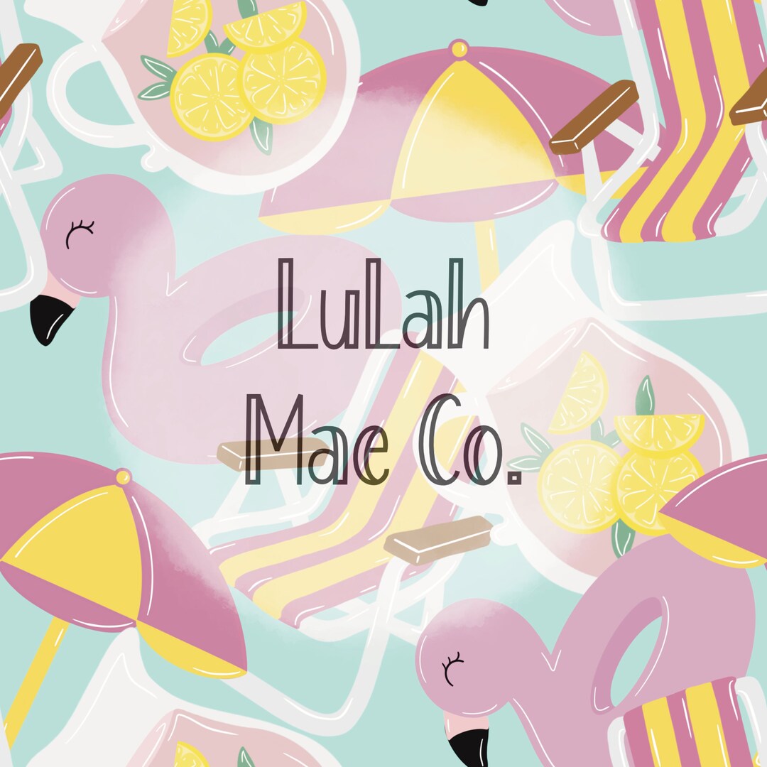 Pink Lemonade Summer | Seamless Pattern for Sublimation - Etsy