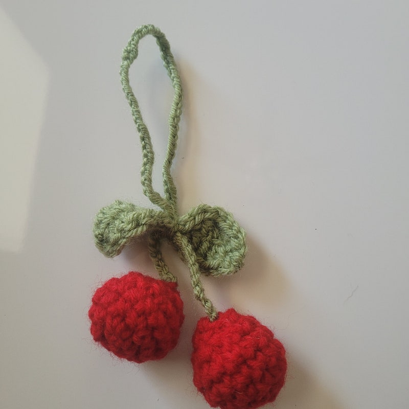 Crochet Cherries - Etsy