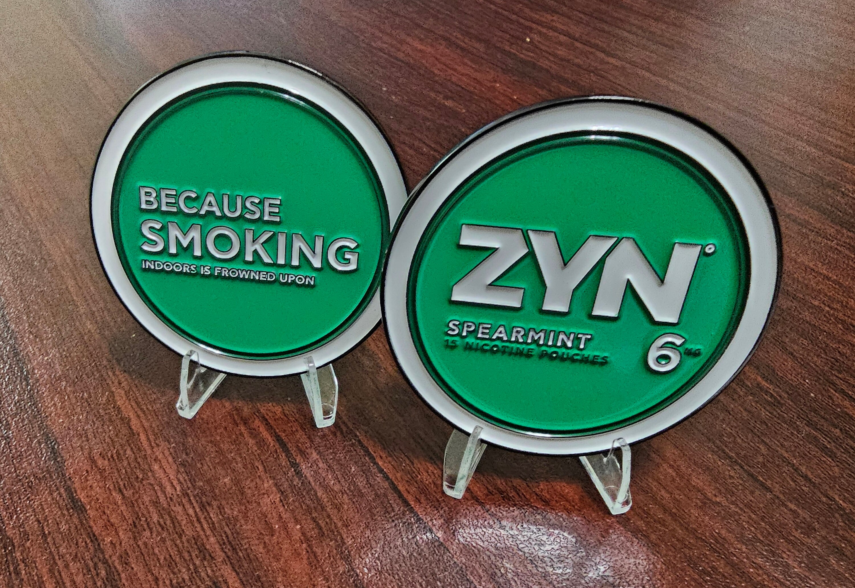 Zyn Challenge Coin - Etsy