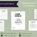 Printable Learning Workbook - Etsy