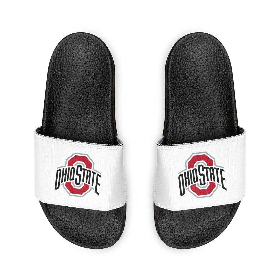 OSU Slide Ons Ohio State Sandals Go Buckeyes Slippers OSU Slide Ons ...