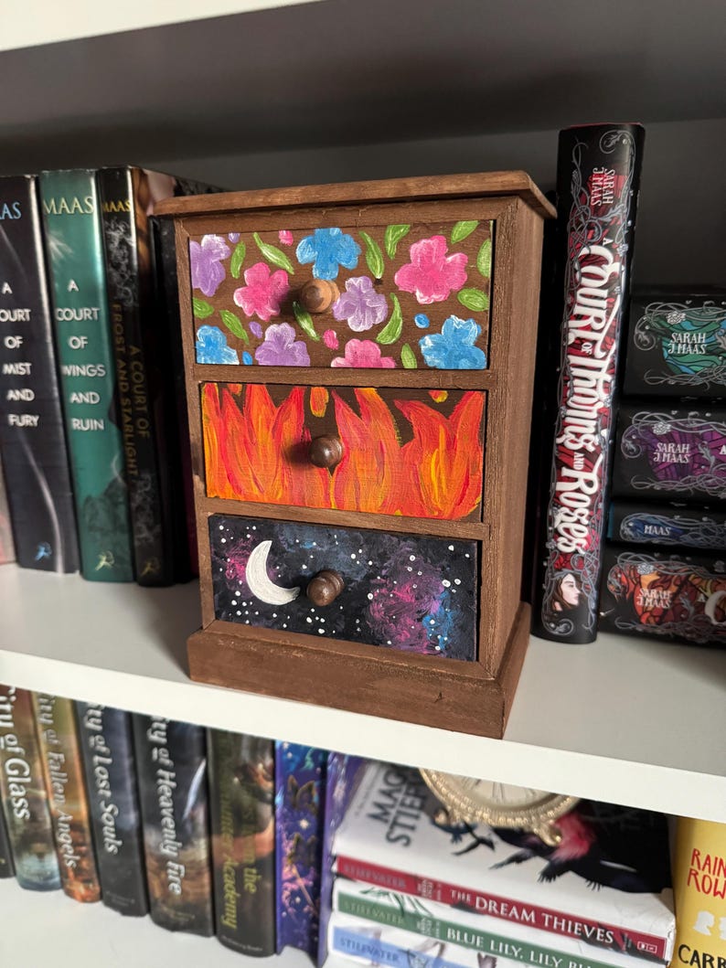 Acotar-inspired Hand Painted Mini-drawers - Etsy