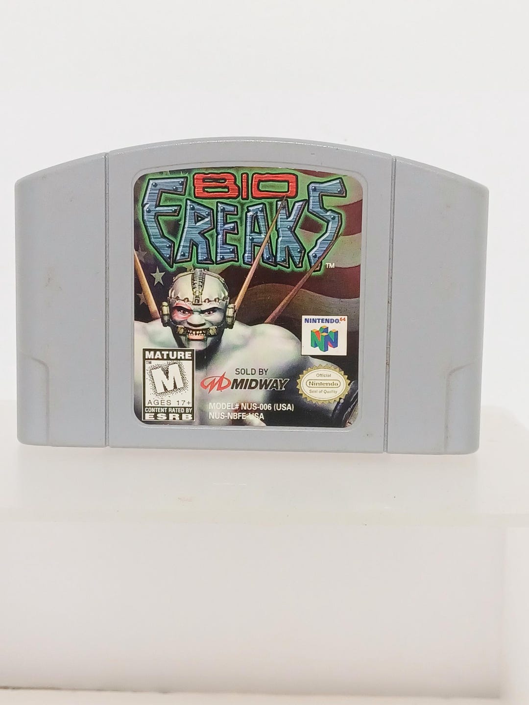 Original Nintendo 64, "bio Freaks", Game Cartridge, Play Tested, Game ...
