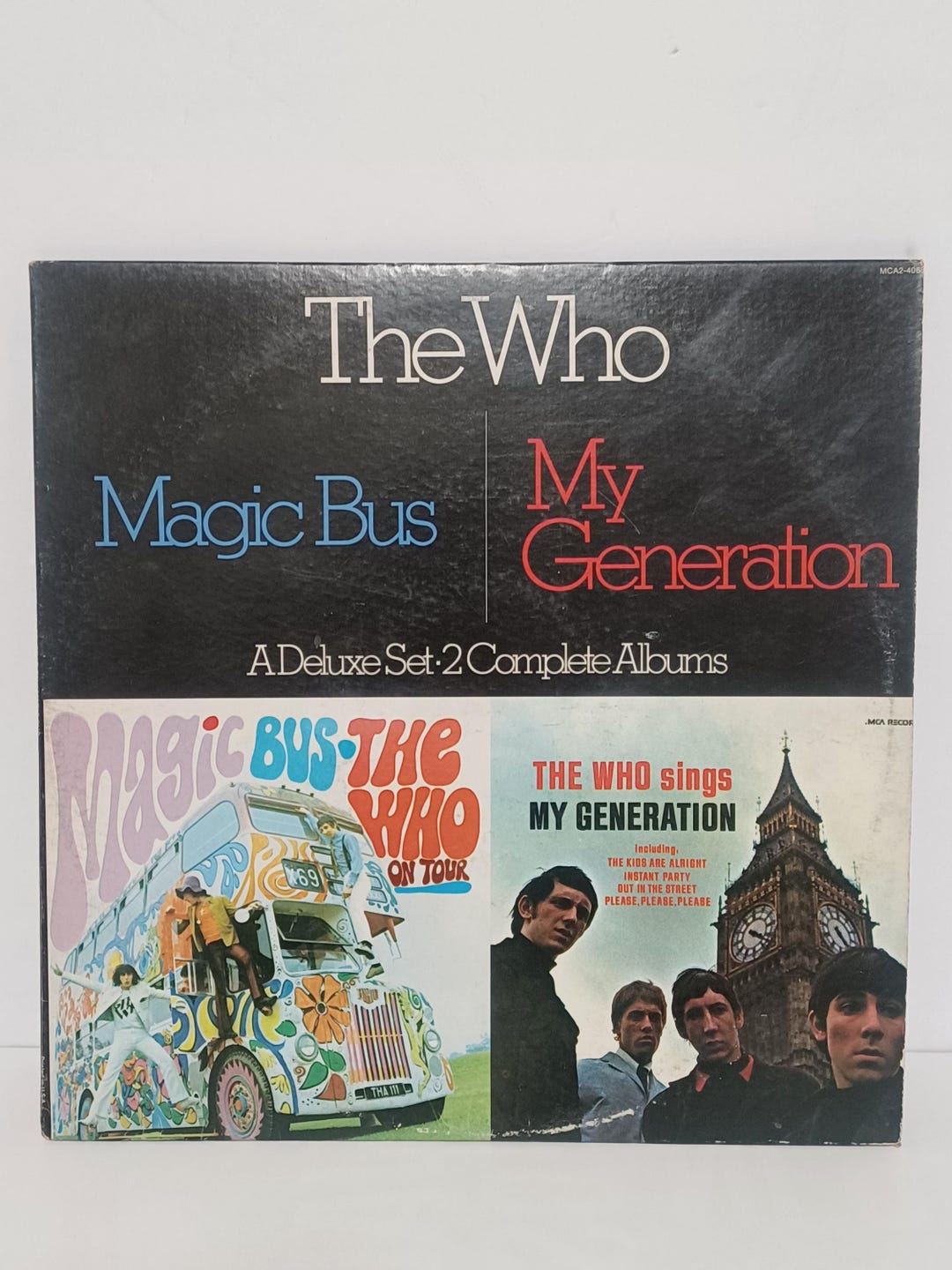 The Who, Two Album Set, Magic Bus & My Generation - Etsy