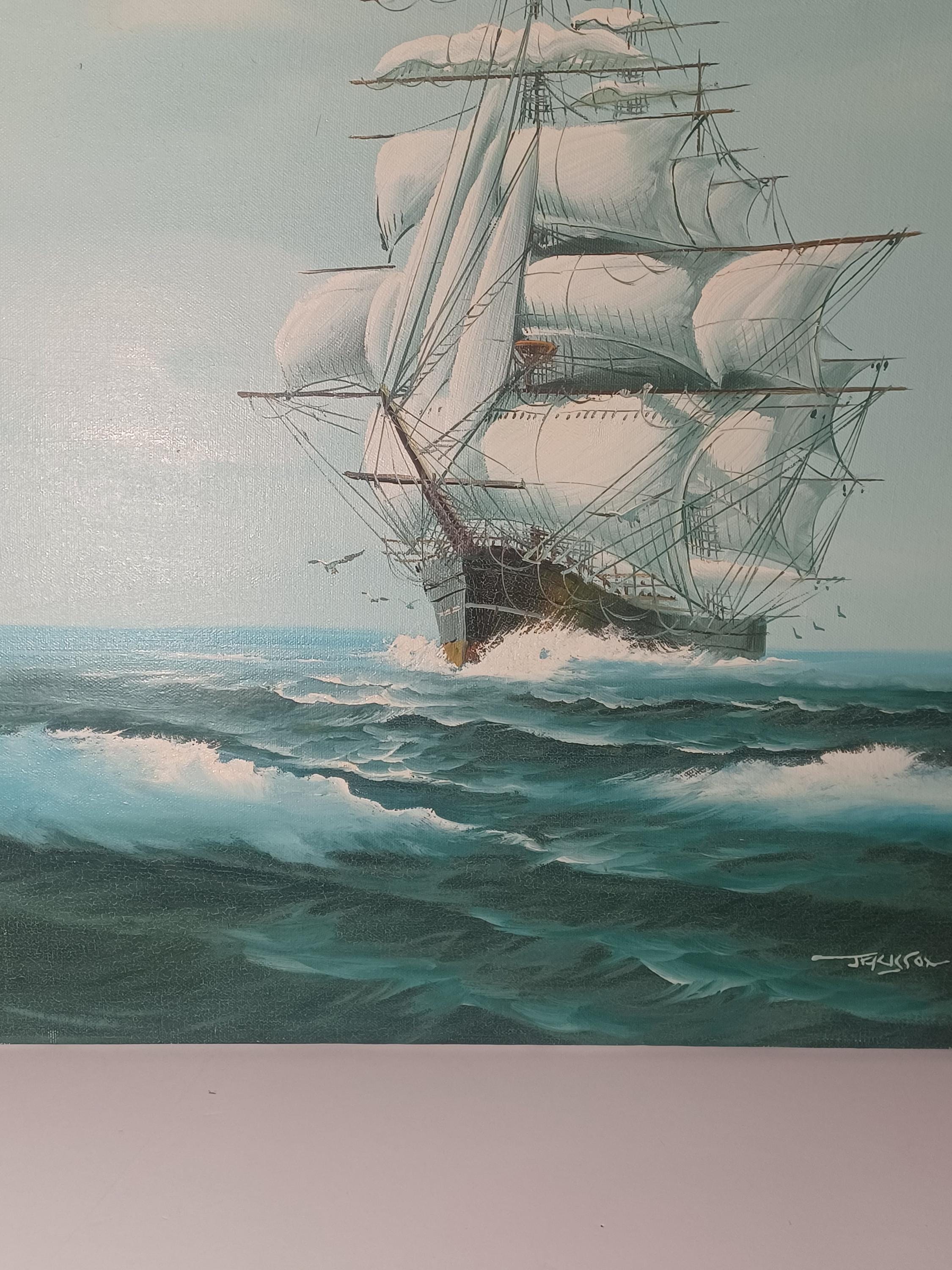 Original Painting by Hewitt R. Jackson, Seascape - Etsy