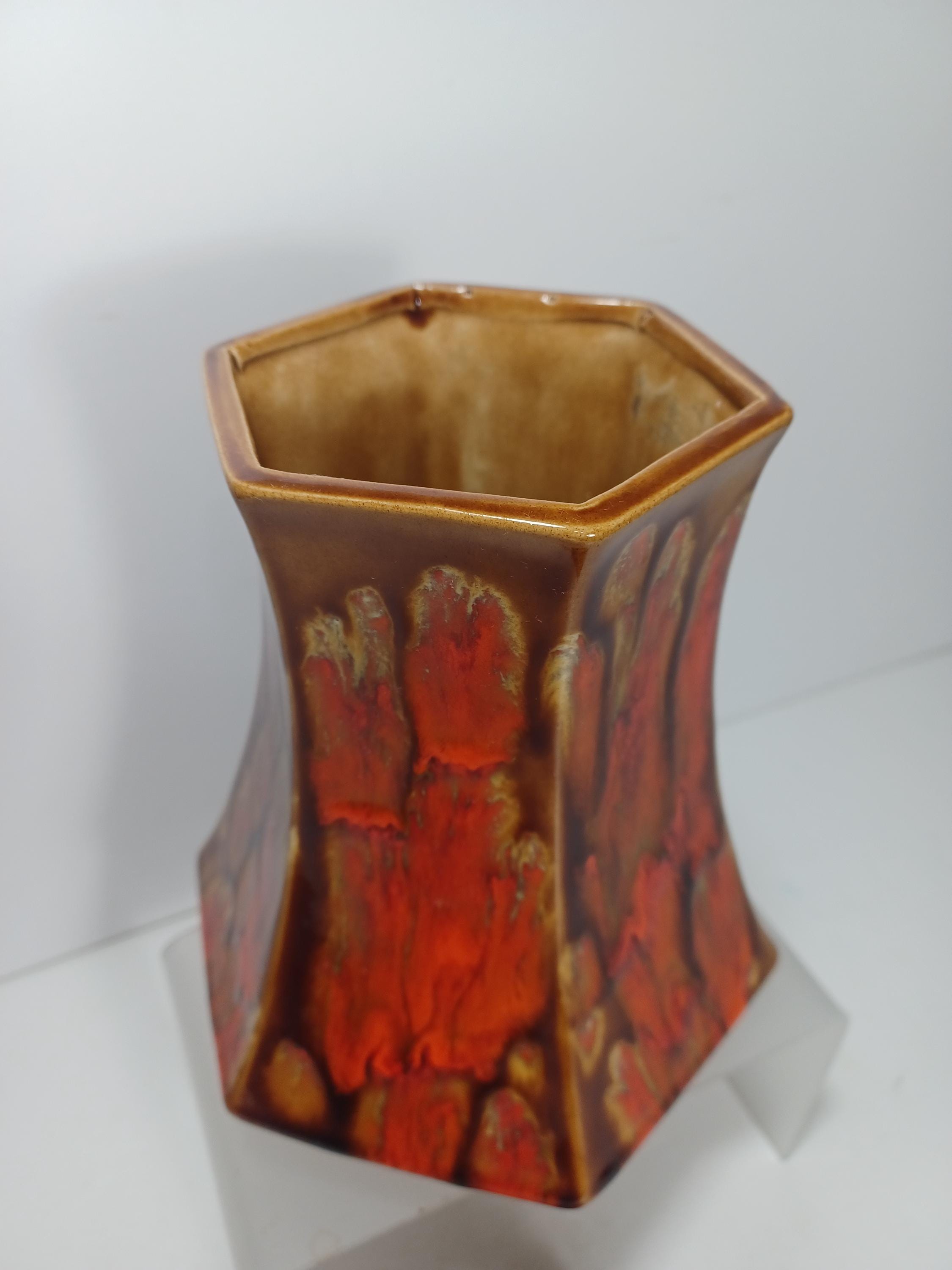 Mid Century Modern Art Pottery Container With Lid - Etsy