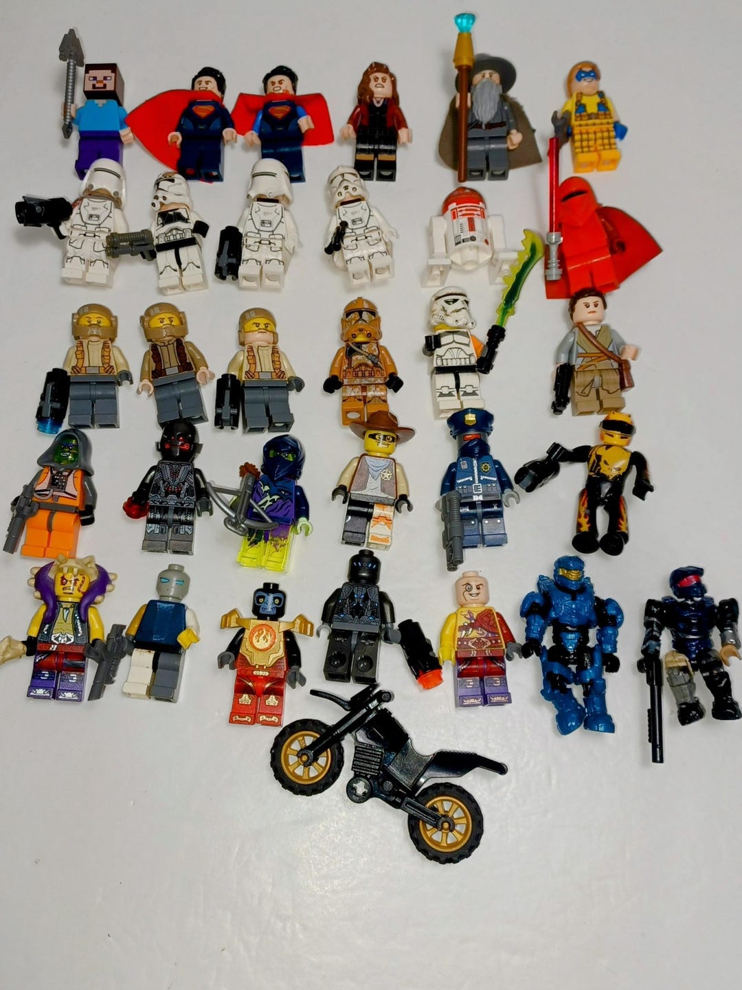 Lot of Lego Action Figures, Used ,some Complete / Some Not - Etsy