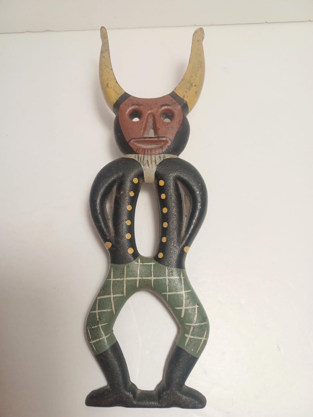 Antique Devil Boot Jack, Cast Iron Made by Virginia Metal Crafters - Etsy