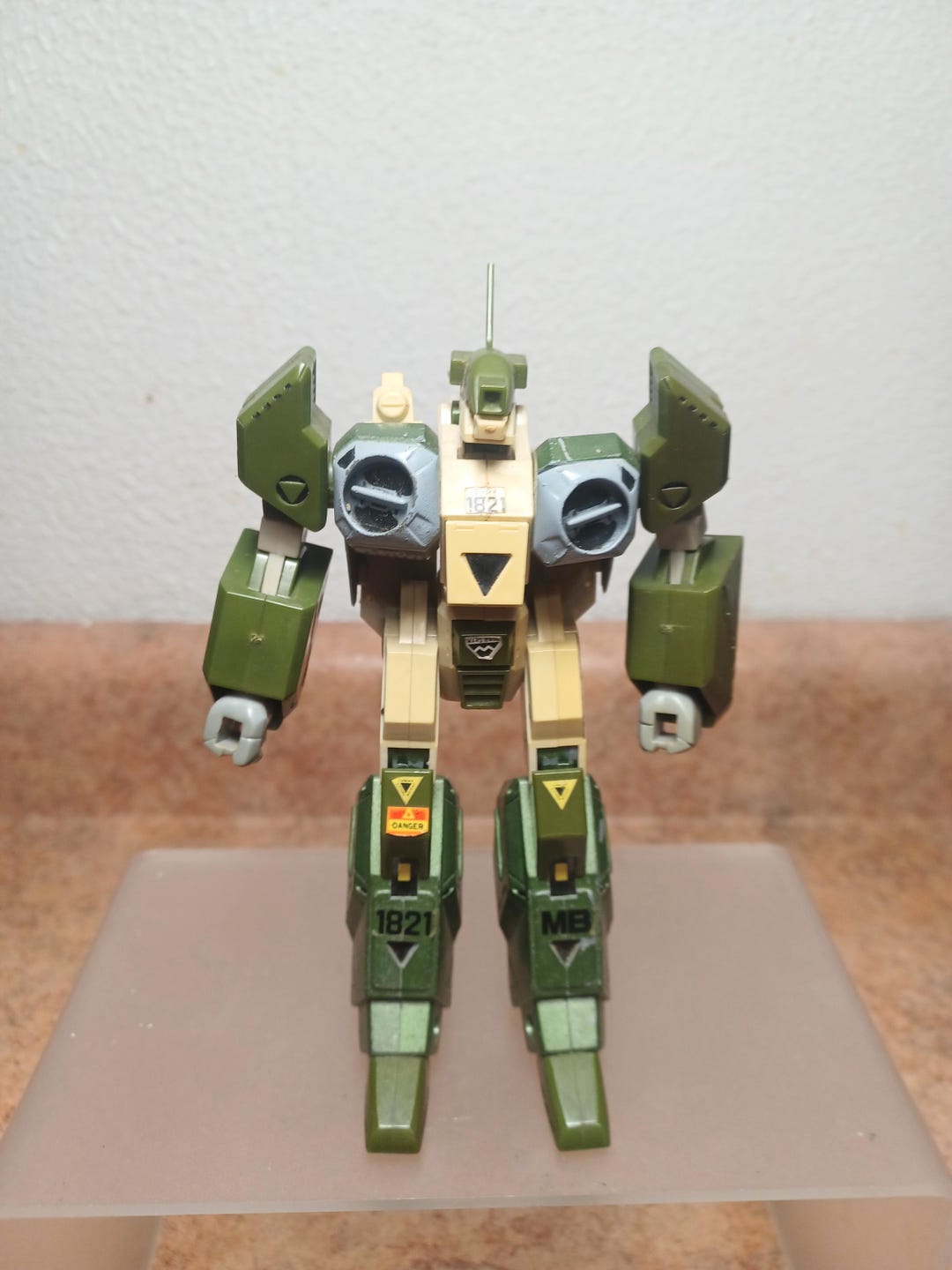 1985 Robotech Gakken Legioss Alpha Fighter Green Lancer, Action Figure ...