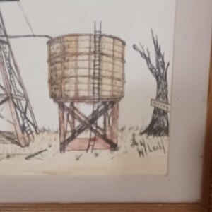 Windmill Art by Texas Artist " Don Wilson " - Etsy
