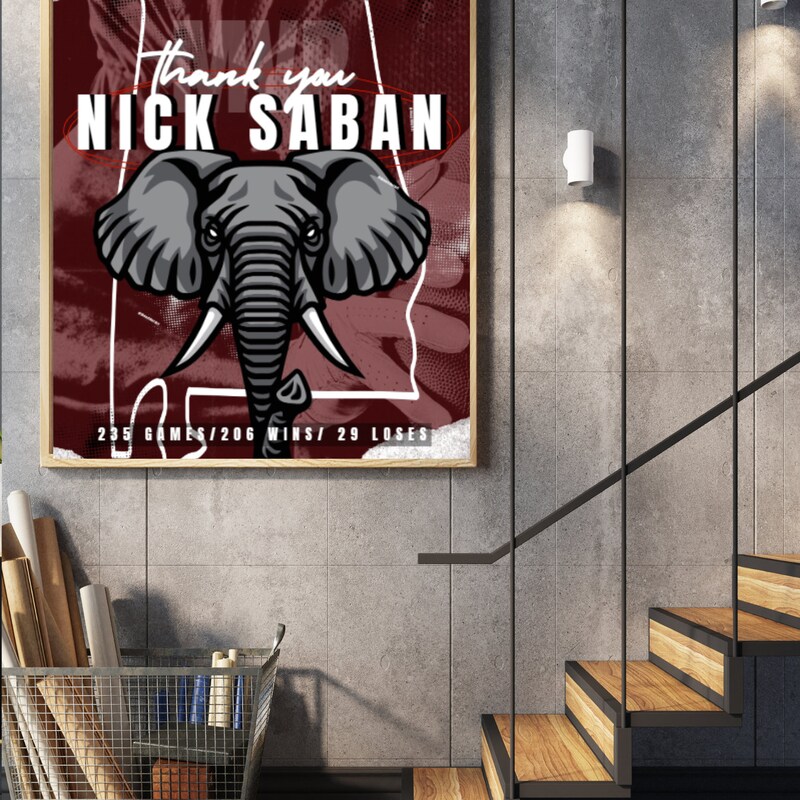 Nick Saban - Etsy