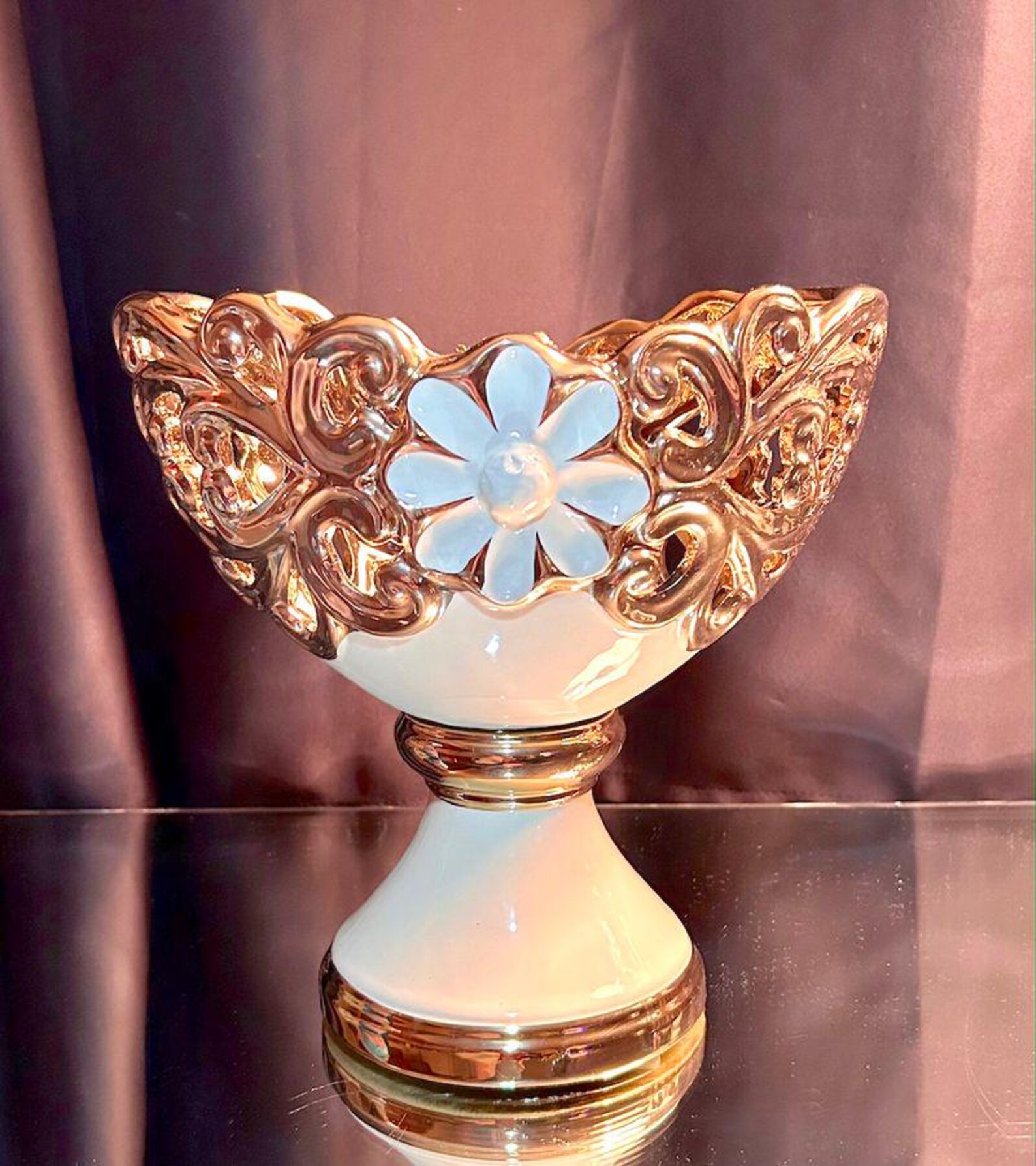 Elegant D'lusso Designs Gold Bling 10" Decorative Bowl – Luxury Home ...