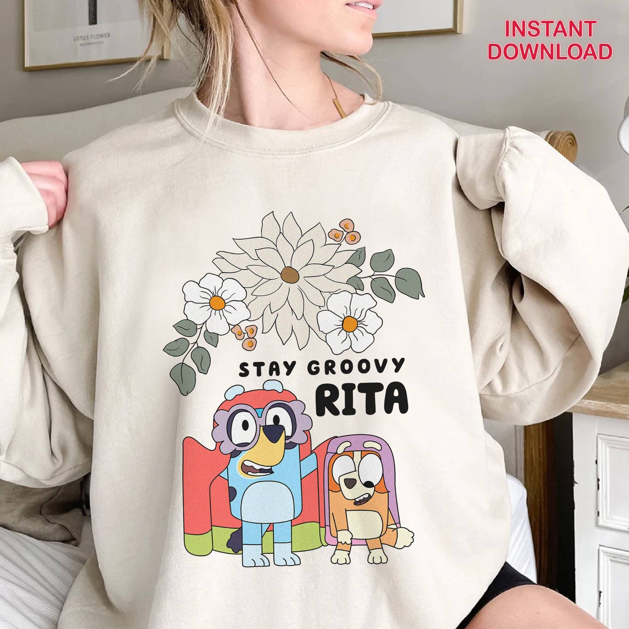 Bluey Janet and Rita Png Bluey Bingo Janet and Rita Png Here Come the ...