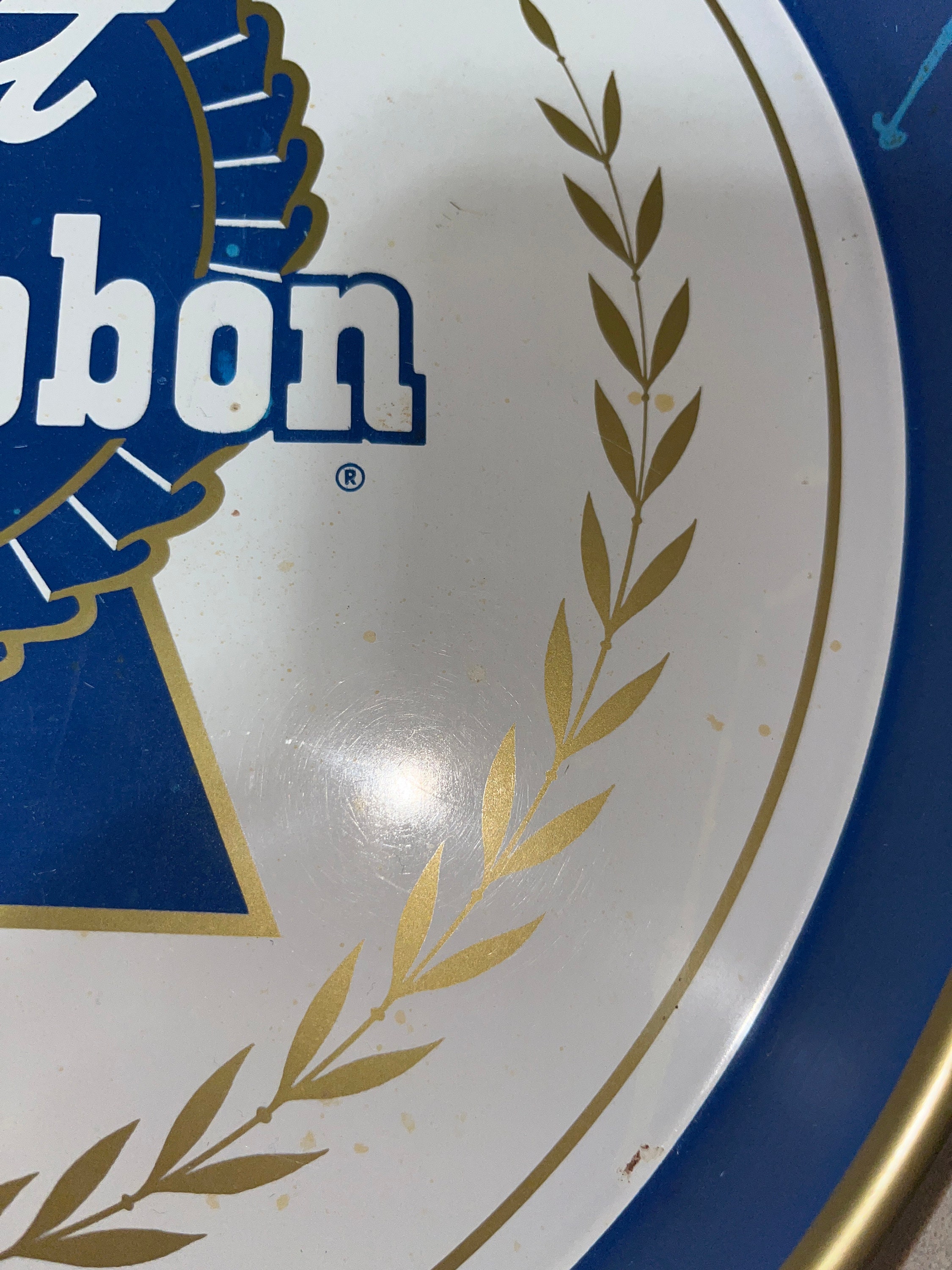 Vintage Pabst Blue Ribbon Beer Tray PBR Since 1844 - Etsy