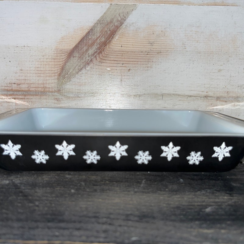 Black Snowflakes - Etsy