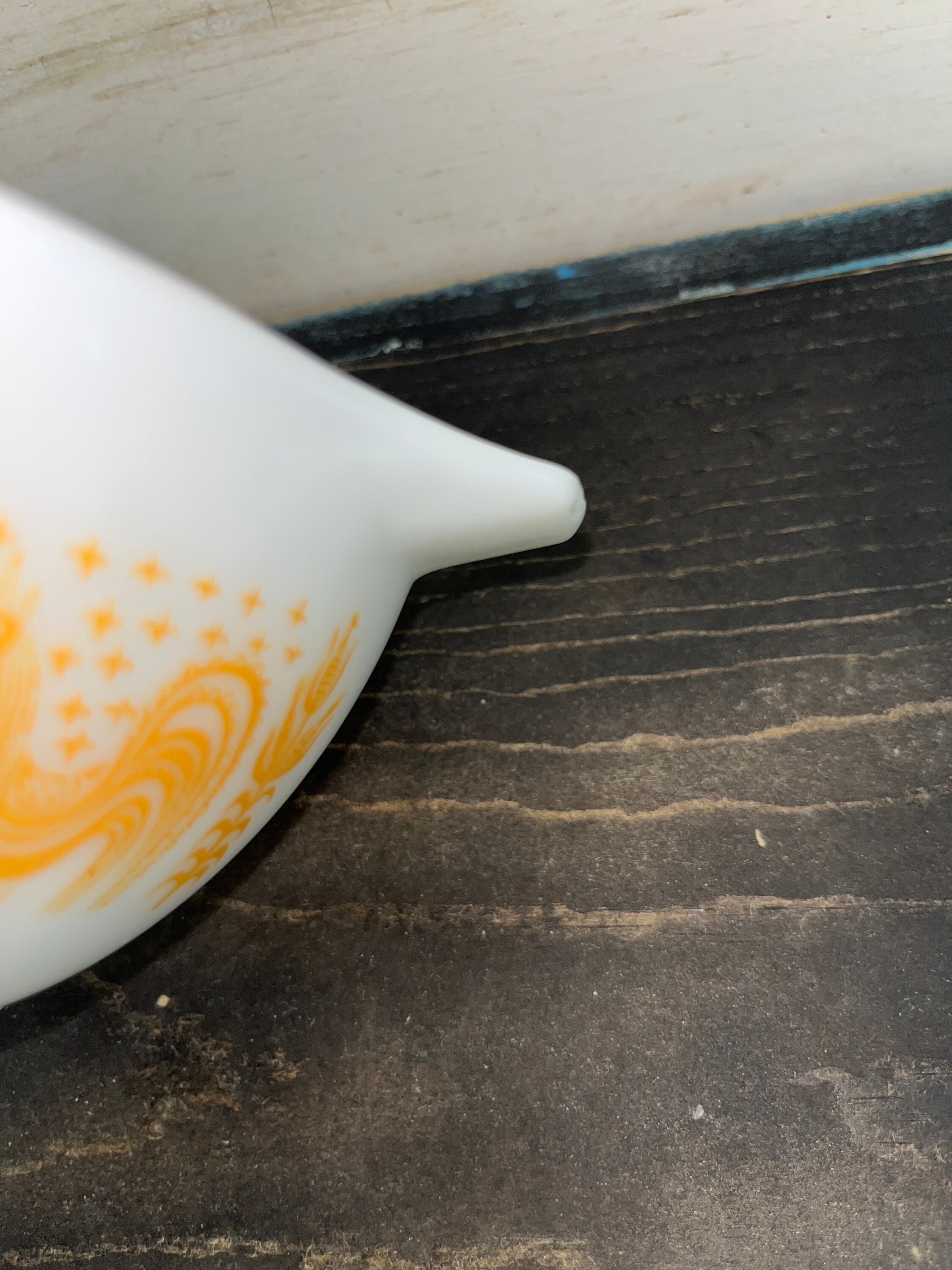 Vintage Pyrex Orange Butterprint Amish 442 Cinderella Bowl, Pumpkin ...