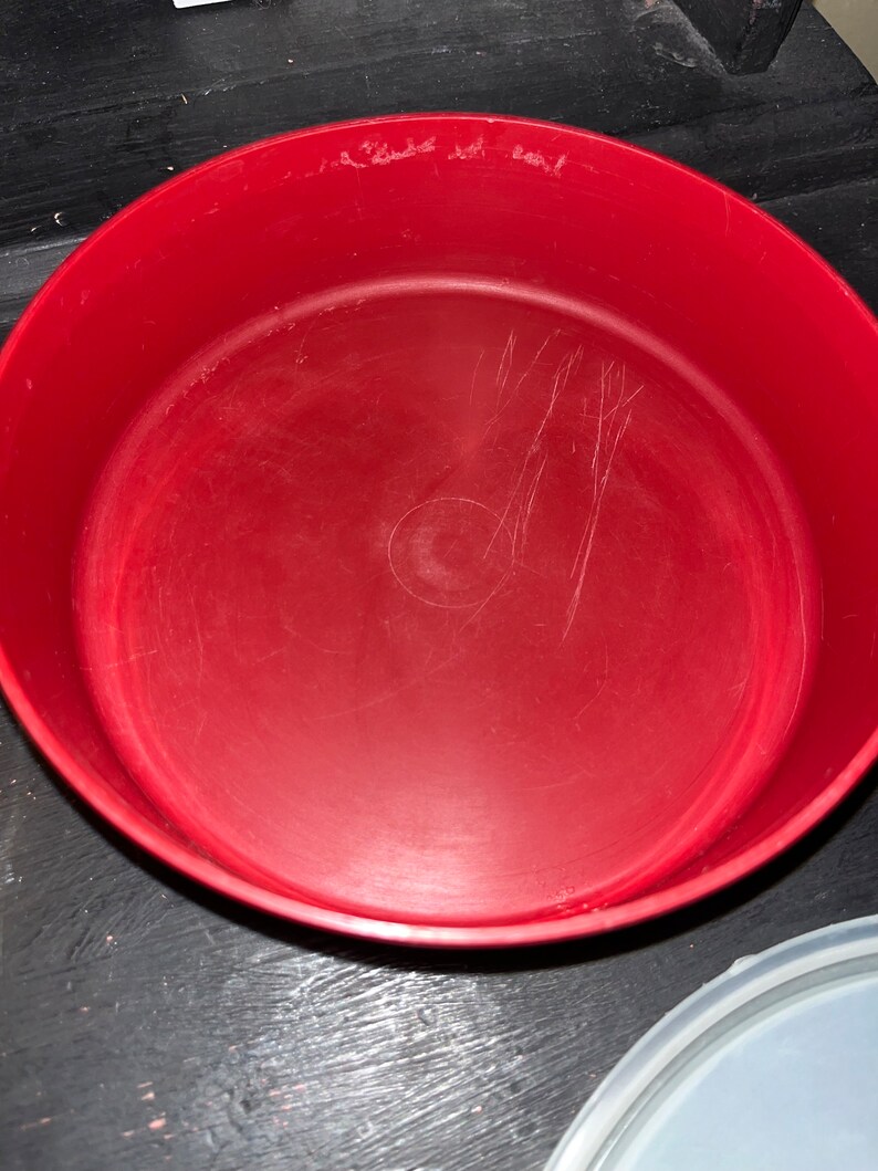 Vintage 1990s Tupperware Cereal Salad Bowl Crafts Storage 1405 Lid 227 ...