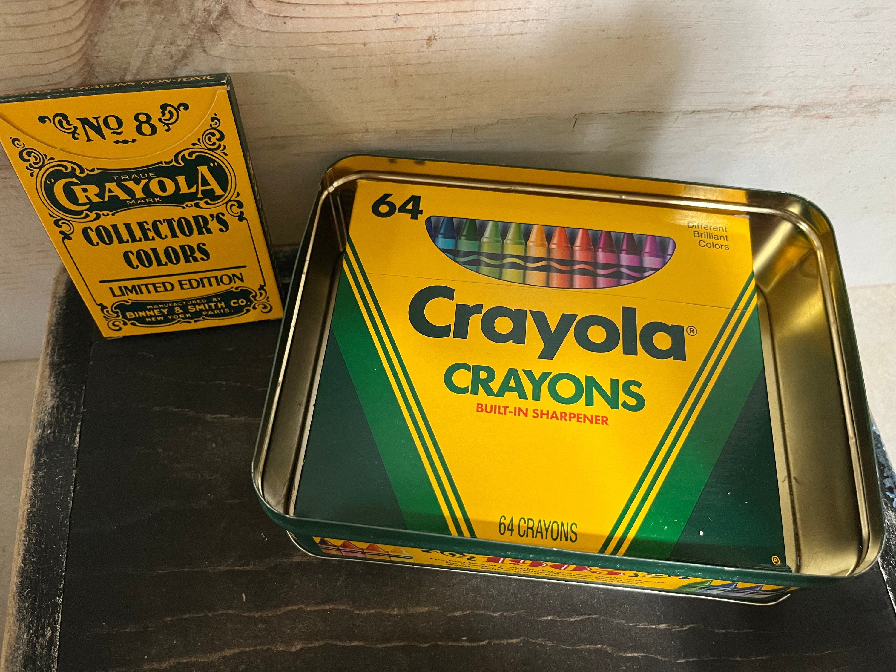 1991 Limited Collectors Edition Crayola Crayon Tin With Original ...