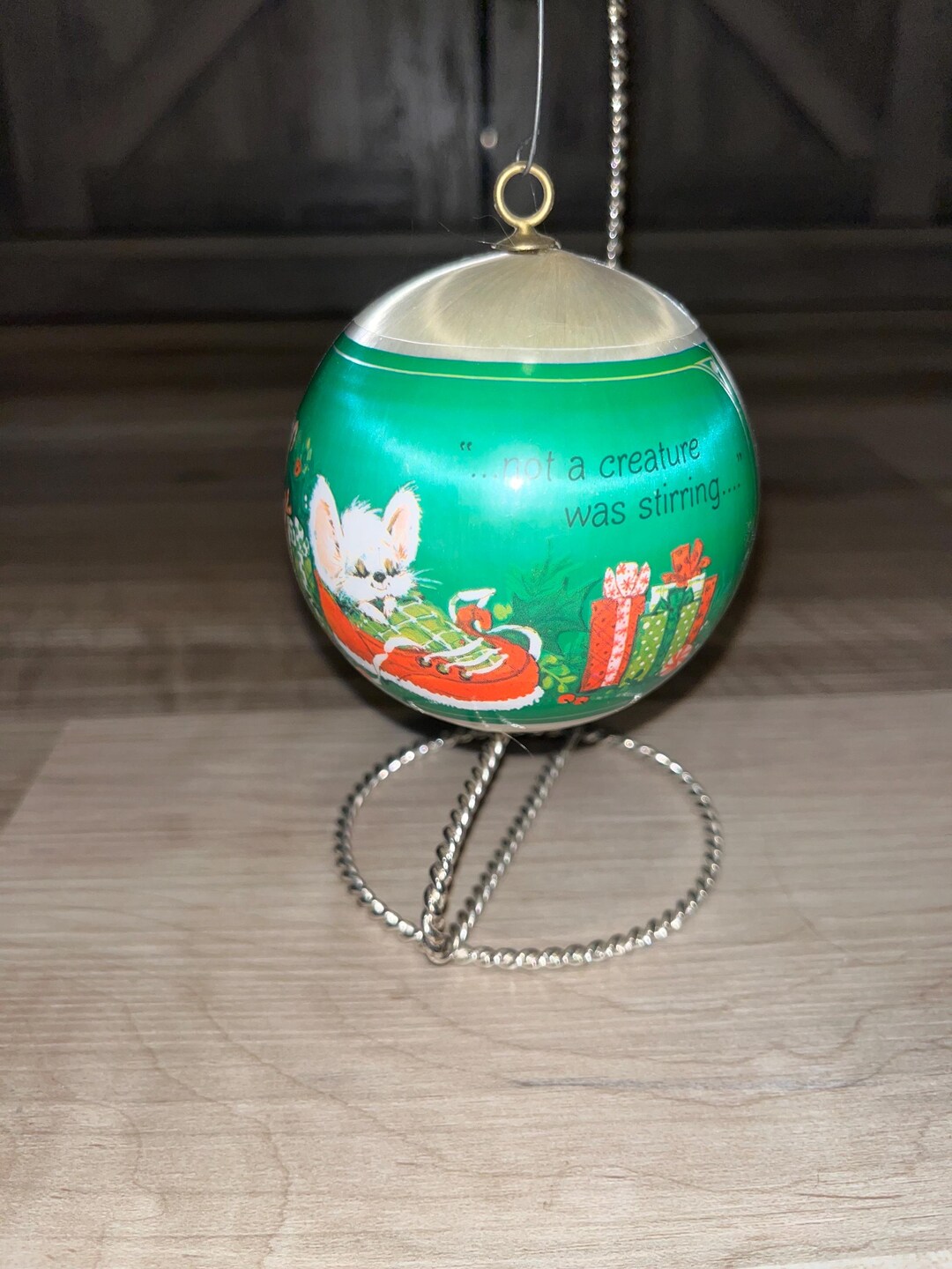 Vintage 1980 Ambassador 'the Night Before Christmas' Ornament - Etsy