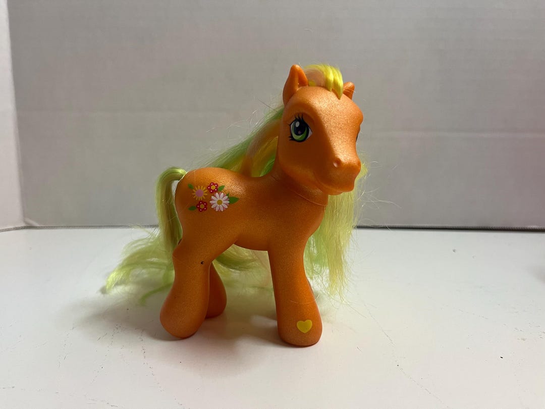 Vintage My Little Pony G3: Spring Parade Orange Pony Toy (2002) - Etsy