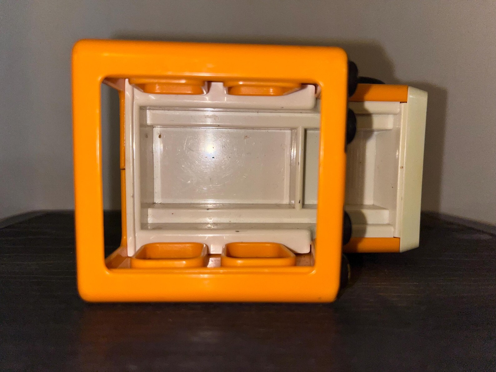 Vintage 1987 Tonka Yellow School Bus Toy Vehicle Chunky 5" Clicking ...
