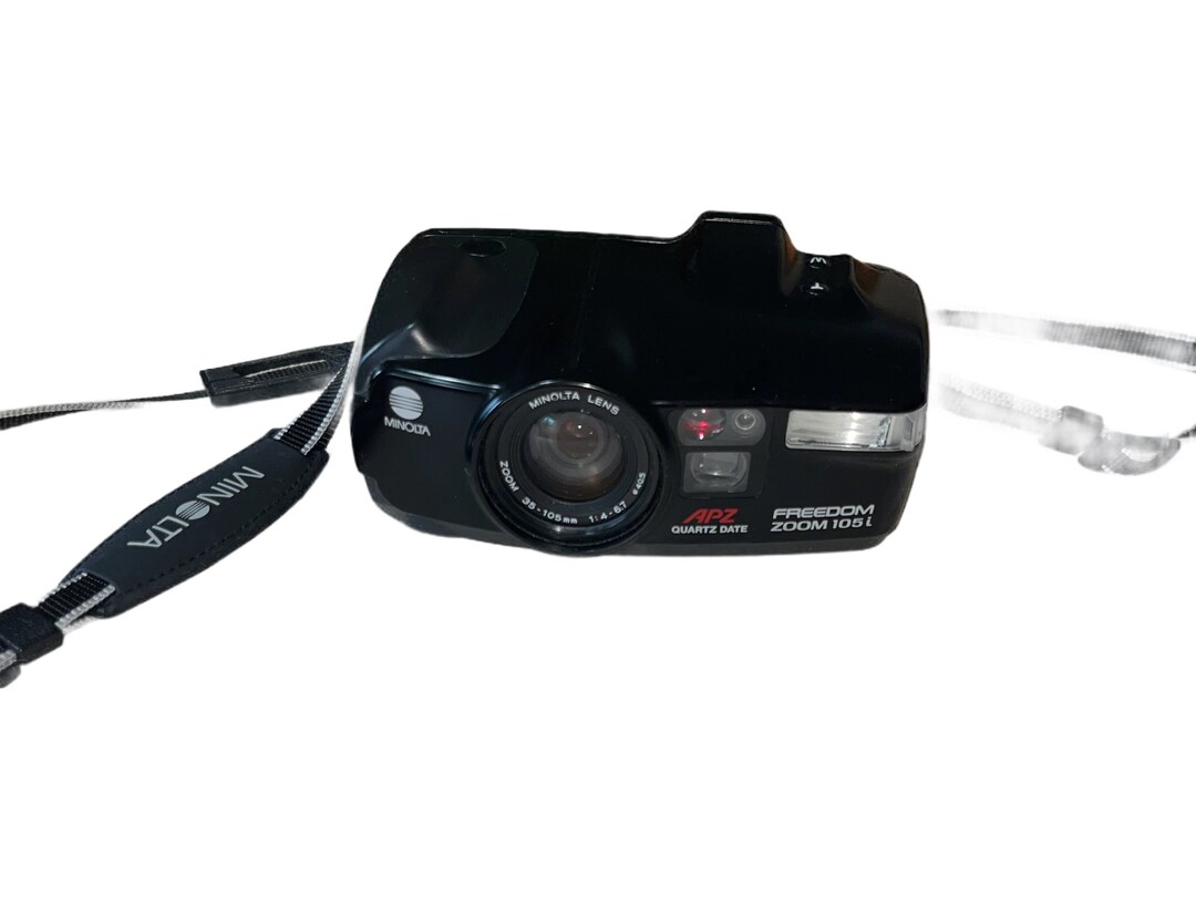 Vintage Minolta 35mm Freedom Zoom 105i APZ Quartz Date W 35-105mm F/4-6 ...