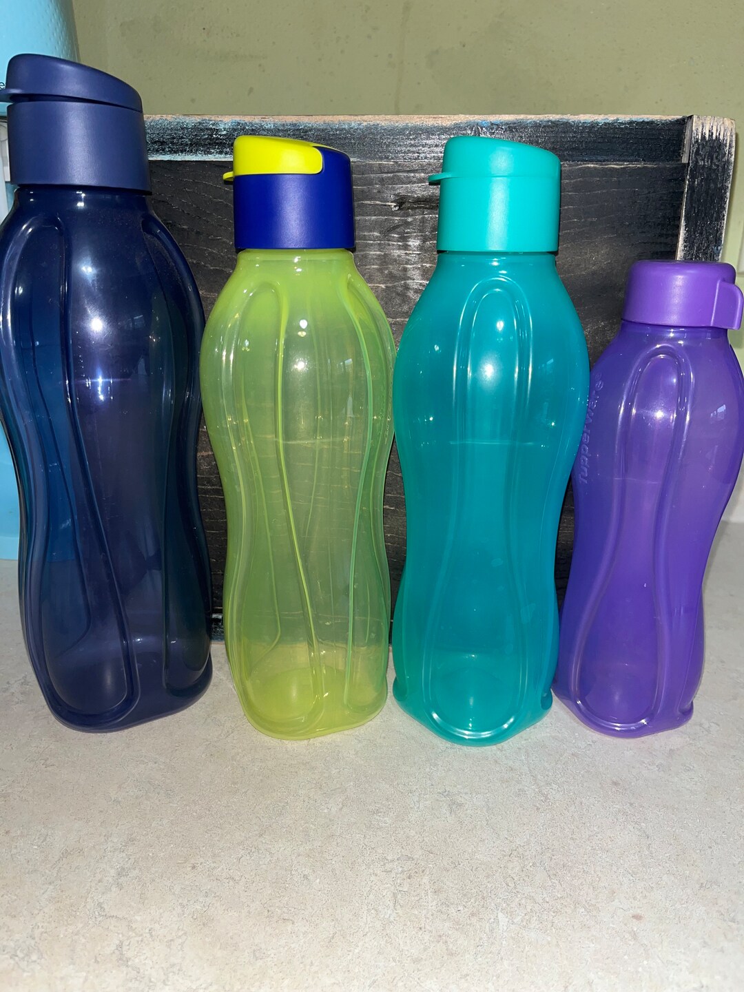 Tupperware Eco Water Bottle Set 4 - Etsy