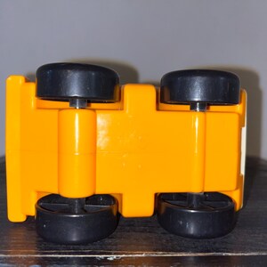 Vintage 1987 Tonka Yellow School Bus Toy Vehicle Chunky 5" Clicking ...