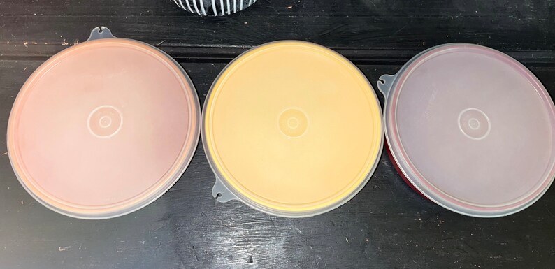 Vintage 1990s Tupperware Cereal Salad Bowl Crafts Storage 1405 Lid 227 ...