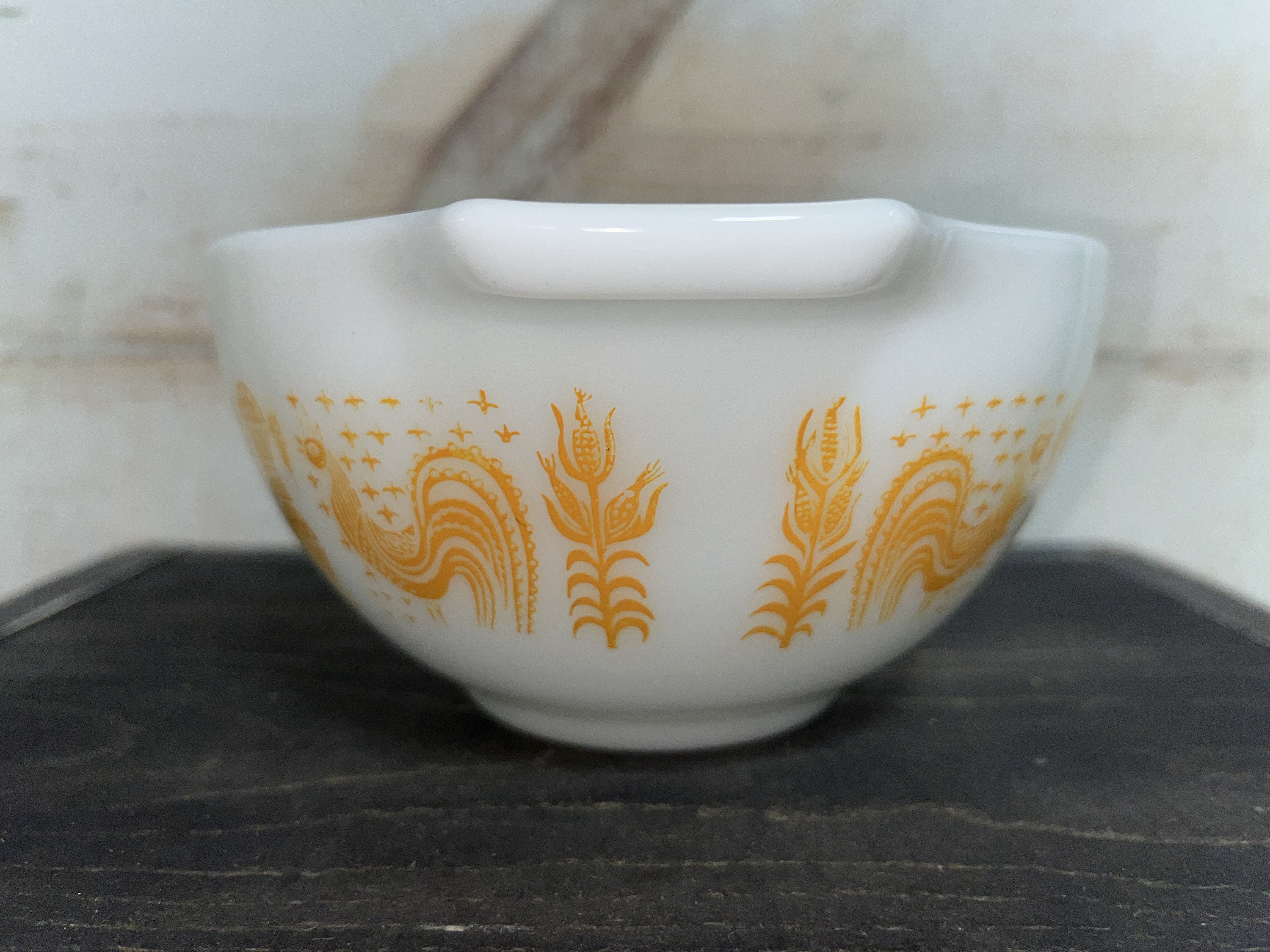 Vintage Pyrex Orange Butterprint Amish 442 Cinderella Bowl, Pumpkin ...