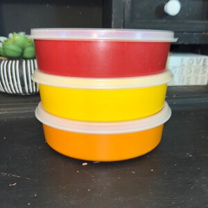 Vintage 1990s Tupperware Cereal Salad Bowl Crafts Storage 1405 Lid 227 ...