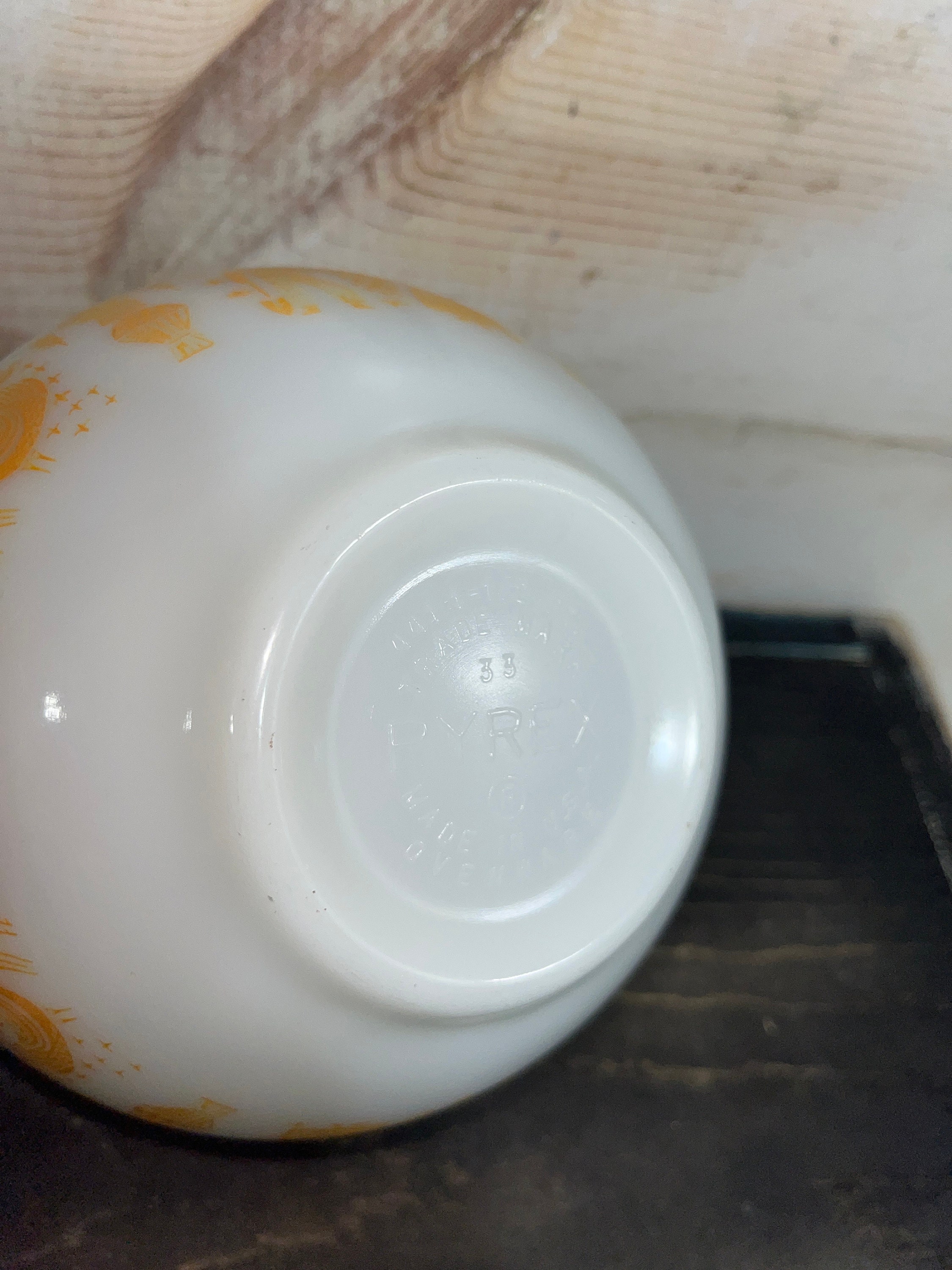 Vintage Pyrex Orange Butterprint Amish 442 Cinderella Bowl, Pumpkin ...