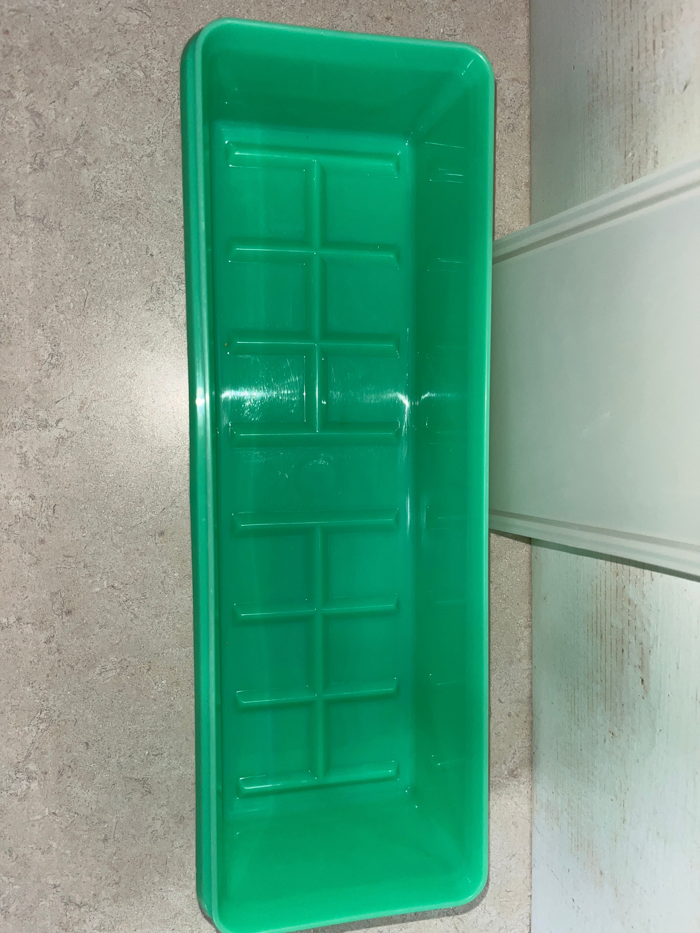 Vintage Tupperware Large Rectangular Plastic Container W/ Lid Jadeite ...