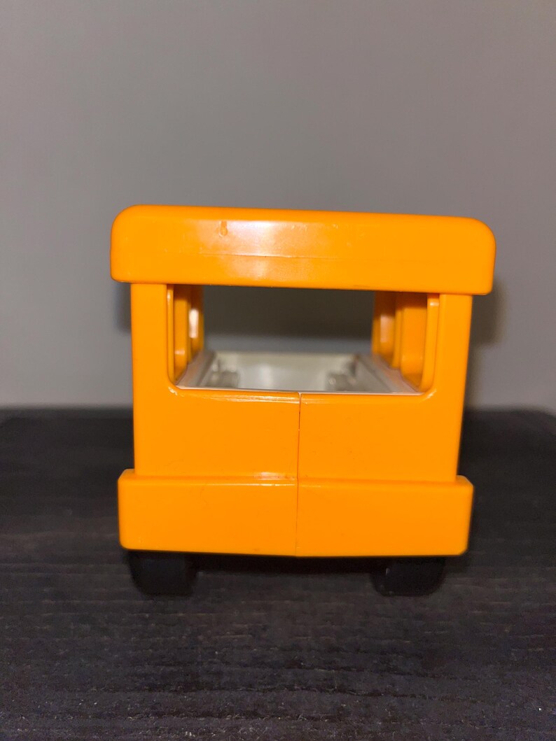 Vintage 1987 Tonka Yellow School Bus Toy Vehicle Chunky 5" Clicking ...